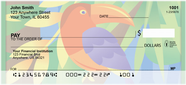 Tropical Creatures Personal Checks
