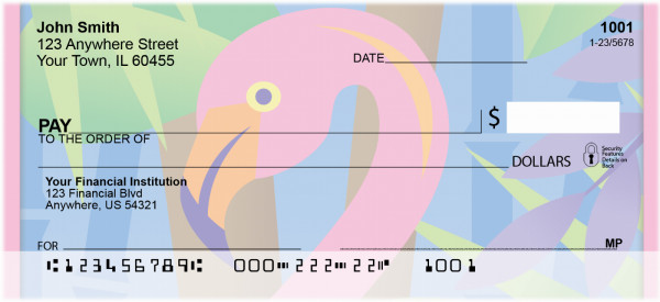 Tropical Creatures Personal Checks